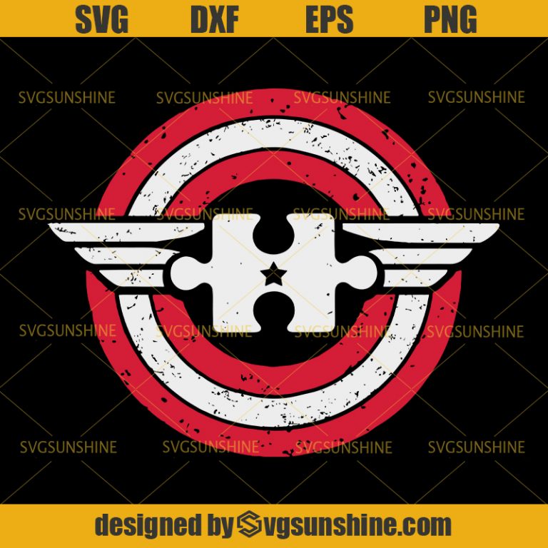 Autism Captain SVG, Autism SVG, Captain America Autism Awareness SVG ...