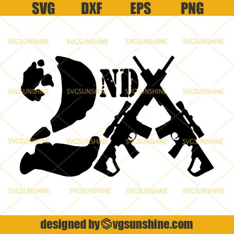 2nd Amendment SVG, Guns SVG, Gun Owner Rights Digital Cut File for ...
