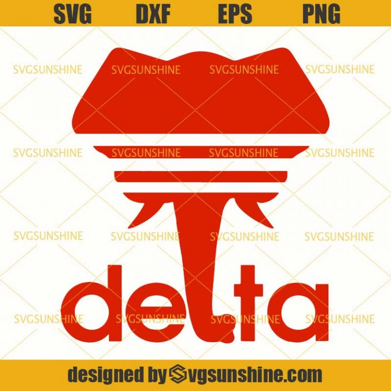 Delta Sigma Theta Sorority SVG, Delta Elephant Head Sign SVG DXF EPS ...