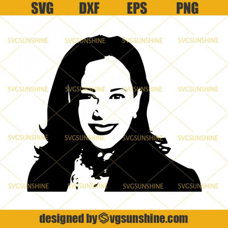 Kamala Harris SVG DXF EPS PNG Cutting File for Cricut - Sunshine