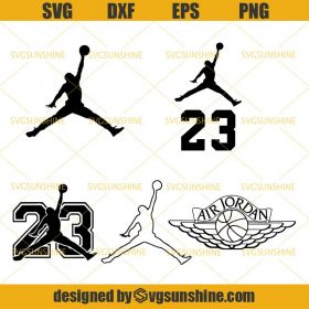 Air Jordan SVG Bundle, Air Jordan SVG, Air Jordan Logo, Jumpman Air ...