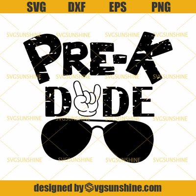 Pre-K Dude SVG, Back To School SVG, Preschool SVG, Kindergarten SVG ...
