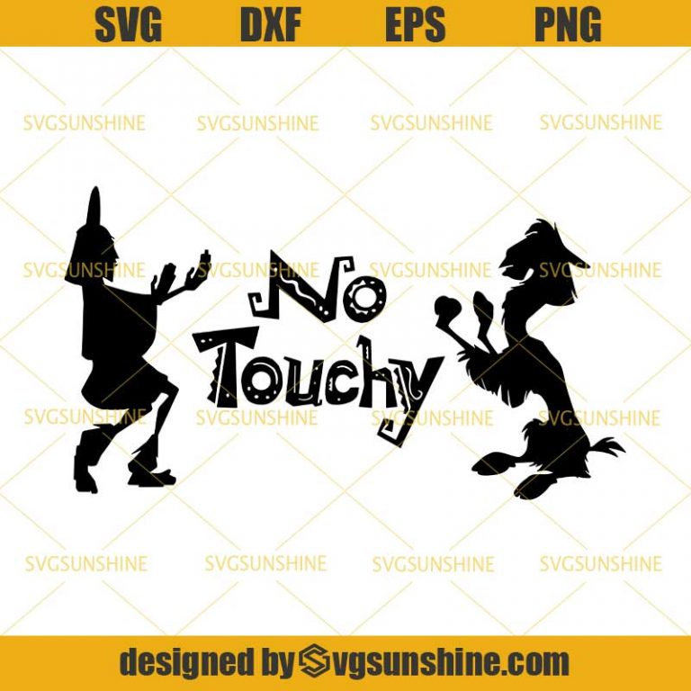 No Touchy SVG, Emperor's New Groove SVG, Kuzco SVG, Llama SVG, Emperor ...
