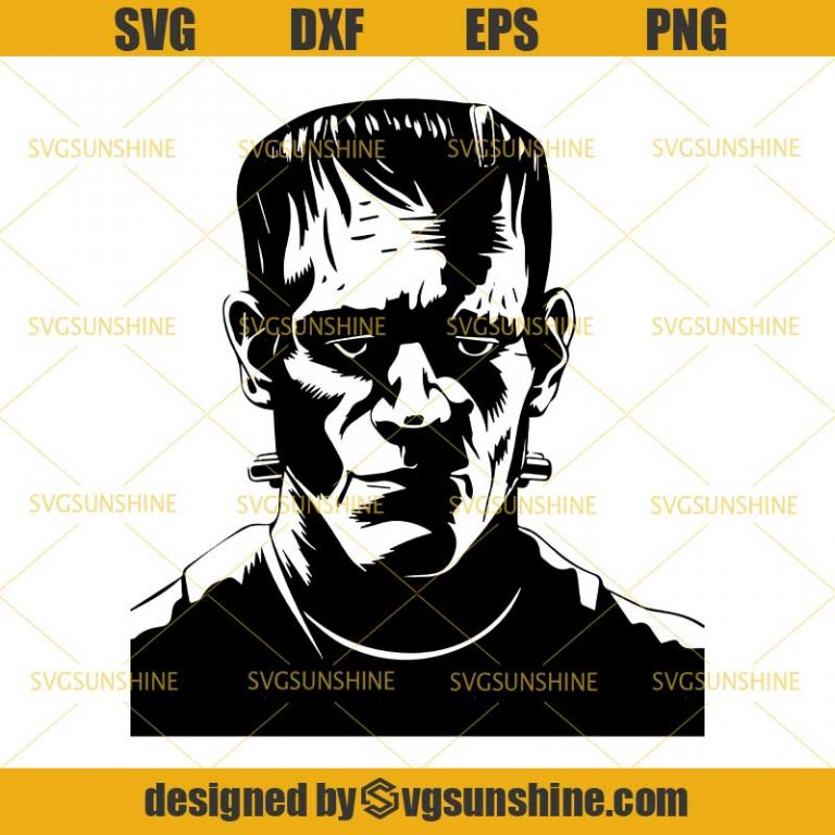 The Monster Frankenstein SVG, Halloween SVG, Frankenstein SVG - Sunshine