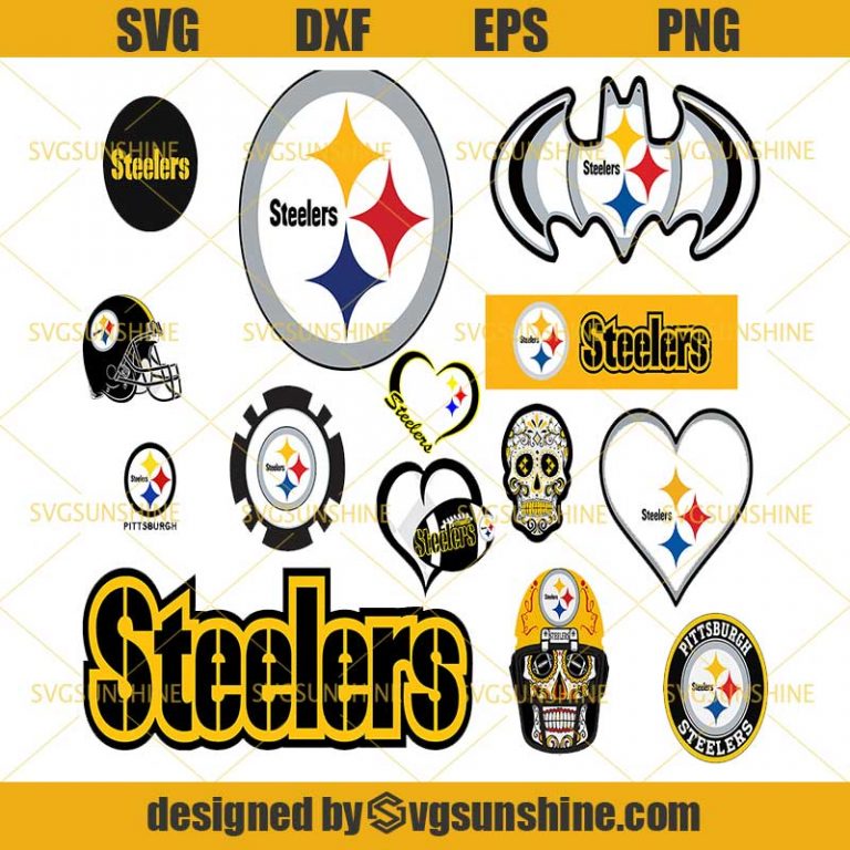 Steelers SVG, Pittsburgh Steelers SVG PNG DXF EPS Cricut Silhouette ...