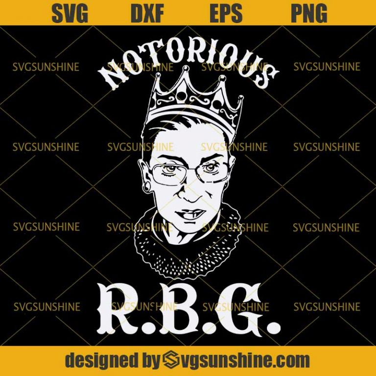 Notorious RBG Svg, Ruth Bader Ginsburg Svg, Women Power Svg, RBG Svg ...