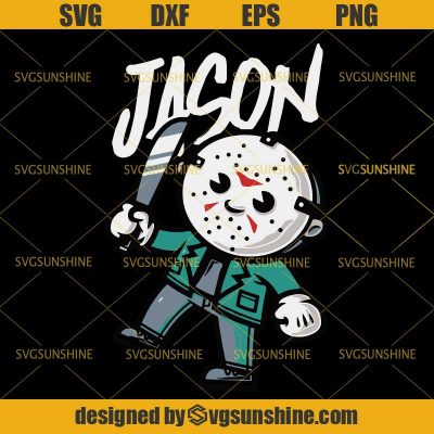 Jason Voorhees Cartoon SVG DXF EPS PNG Cutting File for Cricut - Sunshine