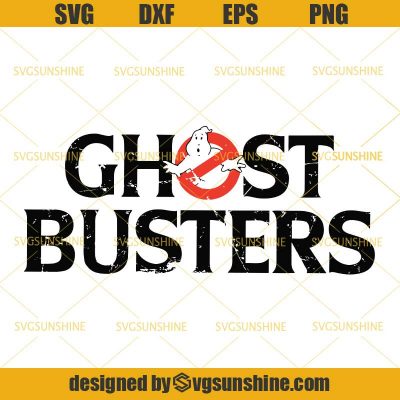 Ghostbusters SVG PNG DXF EPS Cutting File for Cricut - Sunshine