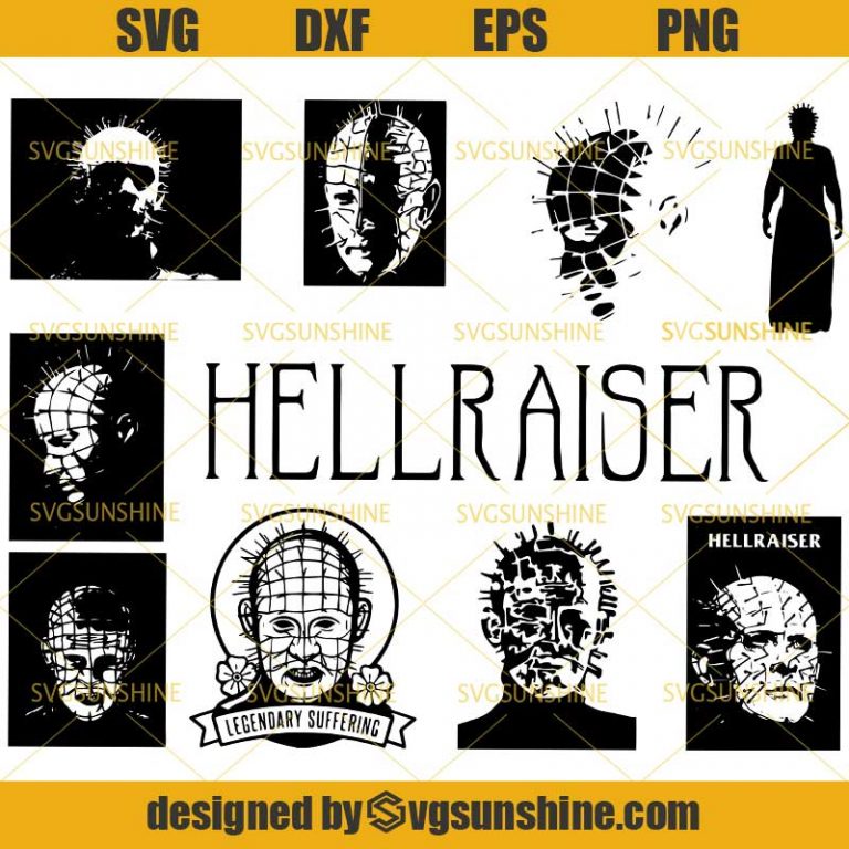 Hellraiser SVG Bundle, Hellraiser SVG PNG DXF EPS, Halloween SVG Bundle ...