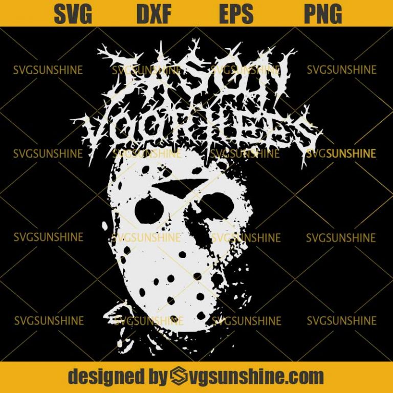 Jason Voorhees SVG, Friday the 13th SVG, Horror Movie Killers Halloween ...