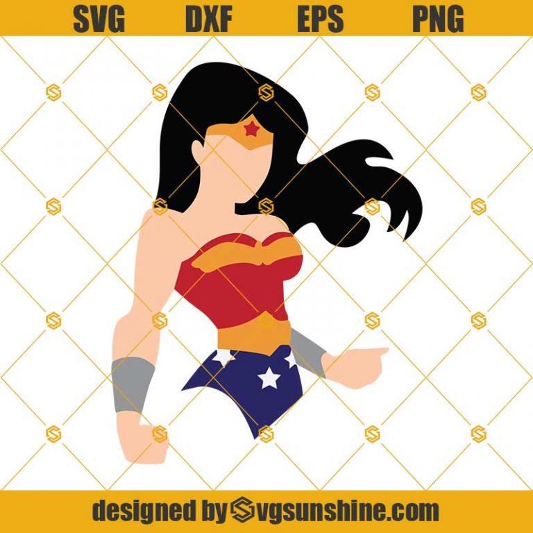 Wonder Woman SVG, Wonder Woman Logo SVG, Super Hero SVG, Super Girl SVG ...