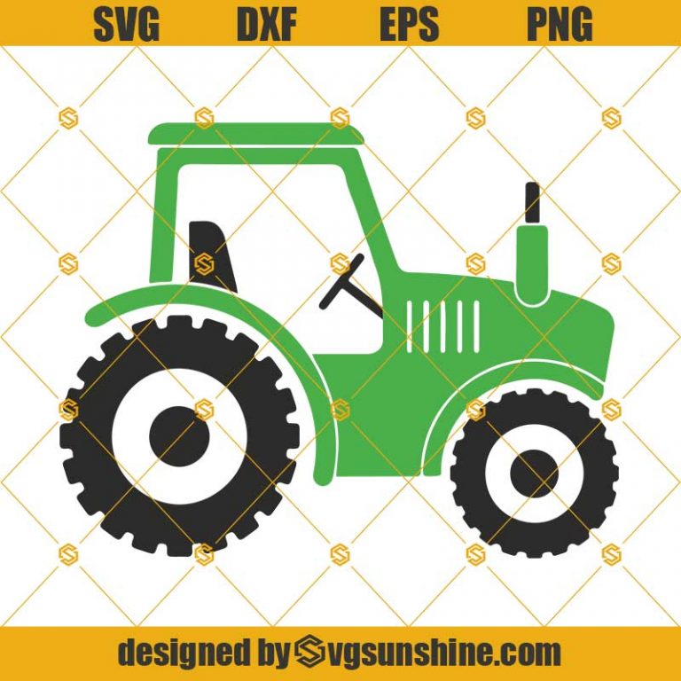 Farm Tractor SVG, Tractor SVG, Farm SVG, Farm Cut File, Tractor Clipart ...
