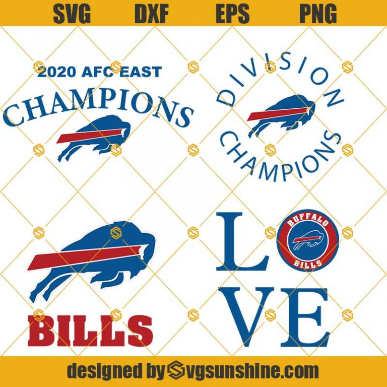 Buffalo Bills SVG Bundle, Buffalo Bills AFC East Champions SVG, Bills ...