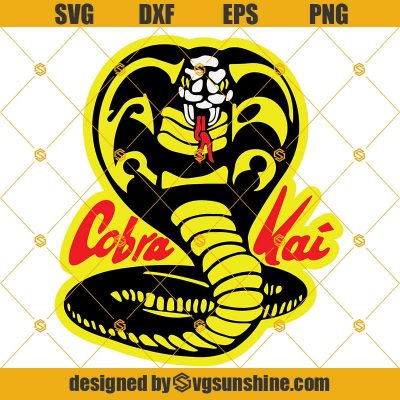 Cobra Kai SVG, Cobra Kai Cricut, Silhouette, Karate Kid SVG, Cobra Kai ...