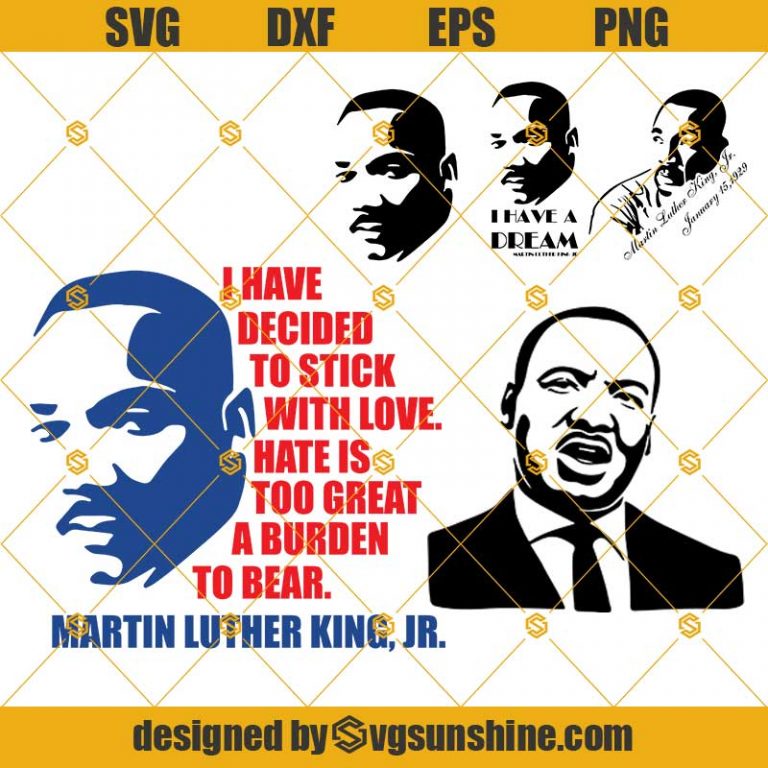 Martin Luther King Jr SVG Bundle ,Martin Luther King SVG Bundle ...