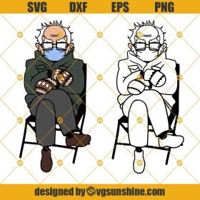 Bernie Sanders SVG Bundle, Bernie Mittens SVG, Bernie Sanders Cut Files ...