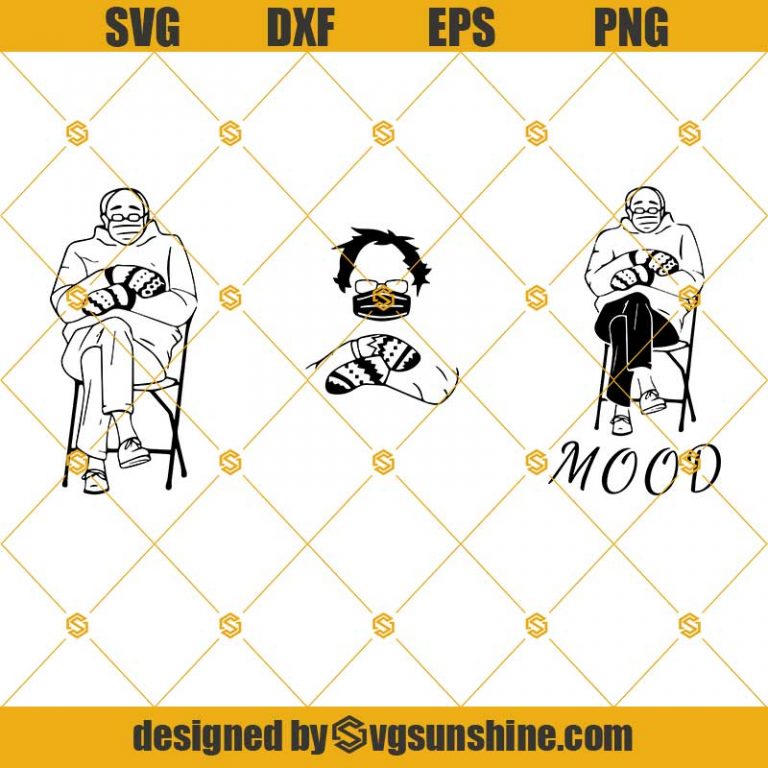 Bernie Sanders Mittens Svg, Bernie Sanders Svg, Bernie Svg Bundle ...
