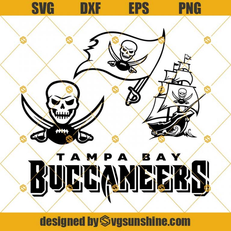 Tampa Bay Buccaneers Bundle SVG, Tampa Bay Buccaneers SVG PNG DXF EPS ...