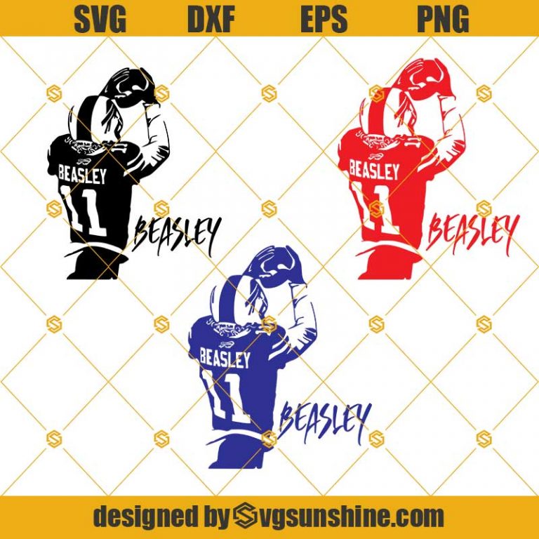 Cole Beasley SVG PNG DXF EPS, Buffalo Bills SVG - Sunshine
