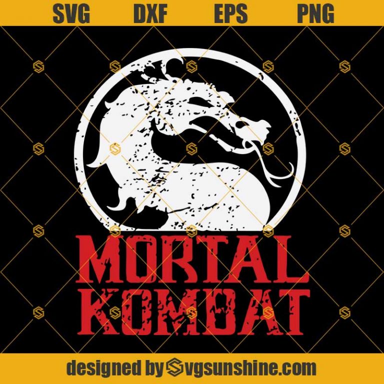 Mortal Kombat SVG, Mortal Kombat Logo SVG, Video Game SVG, Mortal ...