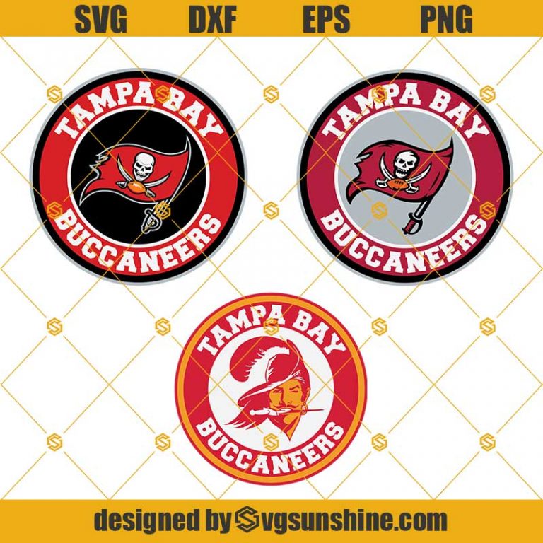 Tampa Bay Buccaneers 3 SVG Bundle, Buccaneers SVG, Tampa Bay Buccaneers ...