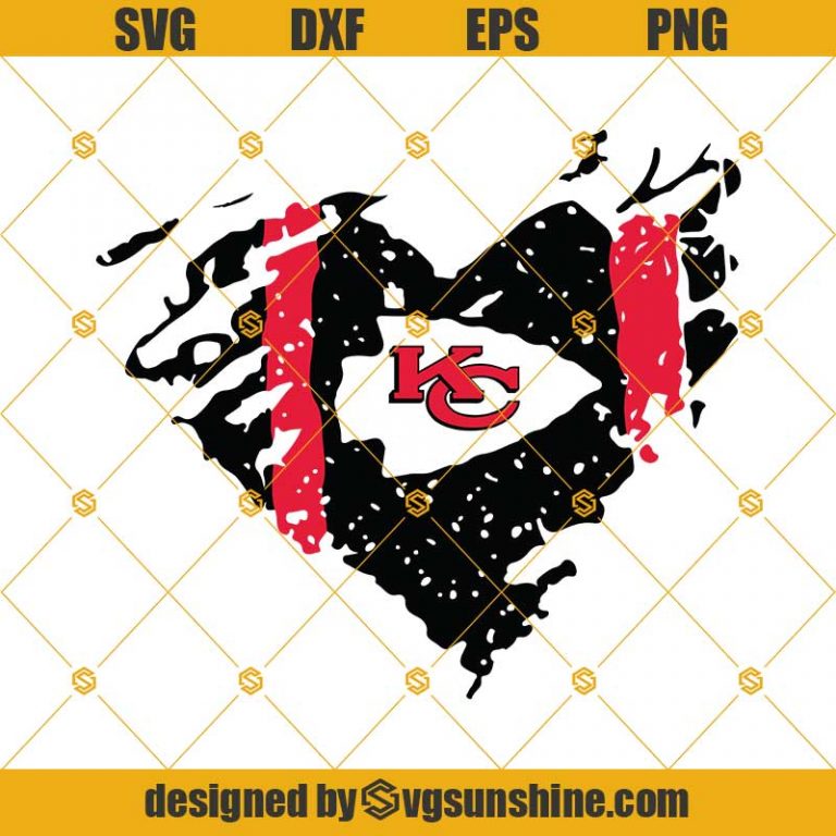 Kansas City Chiefs SVG, NFL Sports Logo Kansas City Chiefs SVG DXF EPS ...