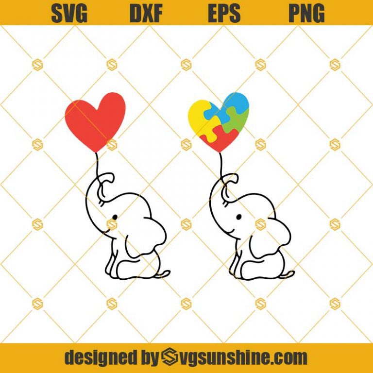 Cute Baby Elephant SVG, Floral Elephant SVG, Elephant SVG, Floral ...