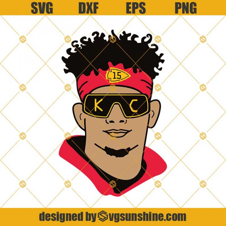 Patrick Mahomes Svg, Kansas City Chiefs Svg, Mahomes Svg Dxf Eps Png ...