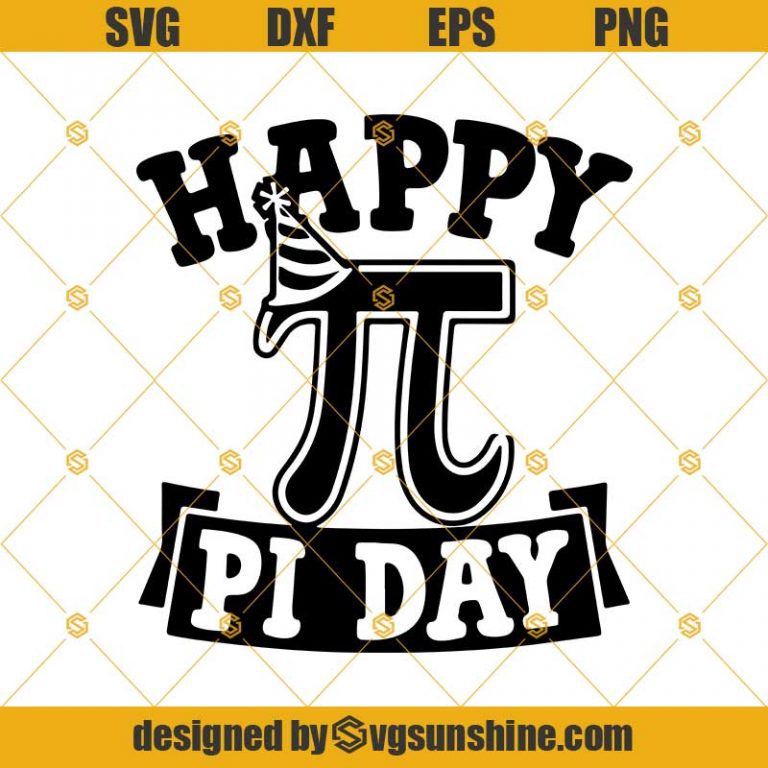 Pi Day Svg, Happy Pi Day National Birthday Svg, Funny Teacher Math Geek ...