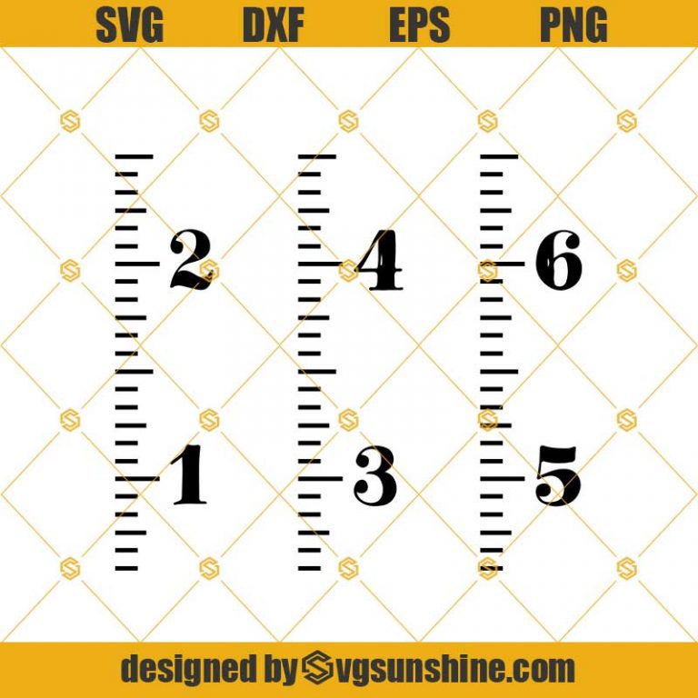 Growth Chart Svg, Growth Ruler Svg, Wall Ruler Svg, Growth Chart Ruler ...