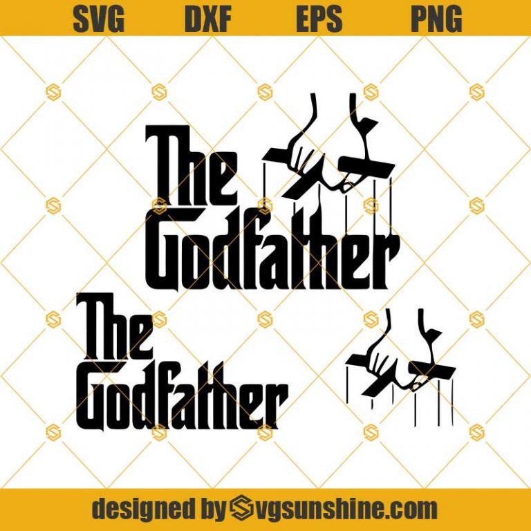 The Godfather Svg, The Godfather Logo Svg, The Godfather Clipart ...