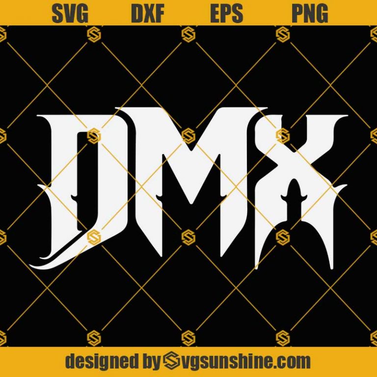 DMX SVG, DMX Rapper SVG, Dmx Logo SVG PNG DXF EPS Cut Files Clipart ...
