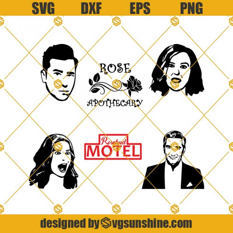 Schitts Creek Svg Bundle, David Rose Svg, Ew David Svg, Rosebud Motel ...