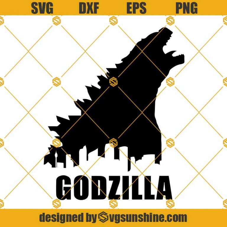 Godzilla SVG PNG DXF EPS - Sunshine