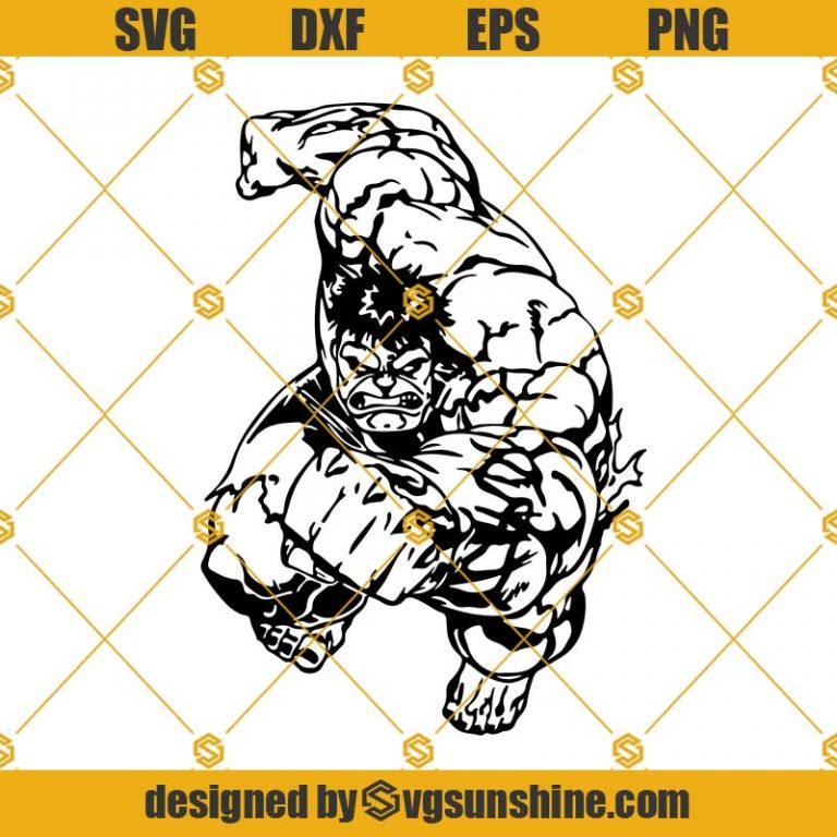 Hulk SVG, Hulk Face SVG, Avengers SVG PNG DXF EPS Cut File Cricut