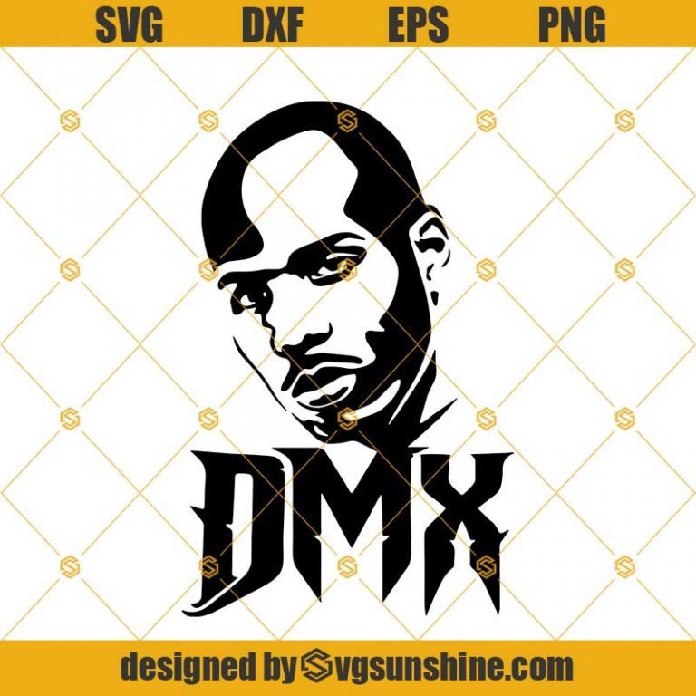 Rest in Peace DMX Svg, DMX Rapper Svg, R.i.p. DMX Svg Dxf Eps Png Cut ...