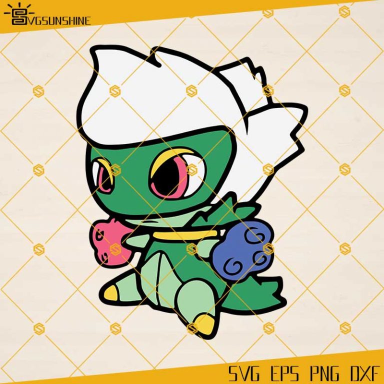 Roserade Pokemon SVG DXF EPS PNG Clipart Cricut Silhouette - Sunshine