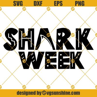 Shark week SVG, Shark SVG, Shark PNG