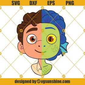 Luca SVG, Luca Pixar SVG, Movie SVG, Disney SVG