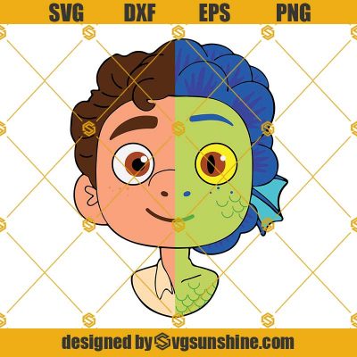 Luca SVG, Luca Pixar SVG, Movie SVG, Disney SVG