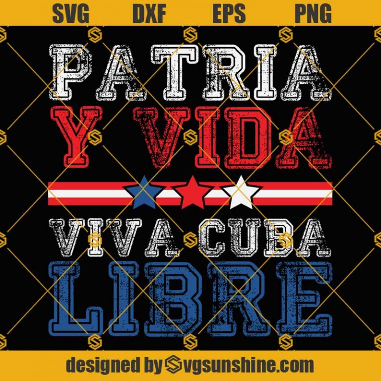 Free Cuba Viva Cuba Libre SVG, Cuba SVG