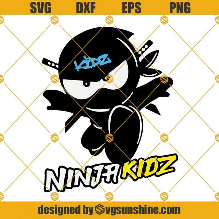Ninja Kidz Tv SVG Bundle, Ninja Kidz SVG, Ninja Kidz Silhouette, Ninja ...