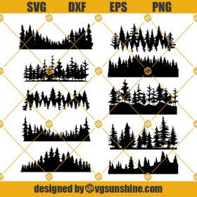 Forest Svg, Forest Bundle Svg