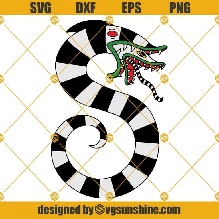 Sandworm SVG PNG DXF EPS, Sandworm Cricut, Cut file, Halloween SVG