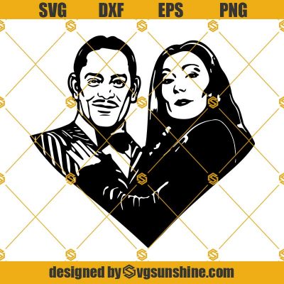 Morticia Gomez SVG, The Addams Family SVG, Gothic Horror SVG