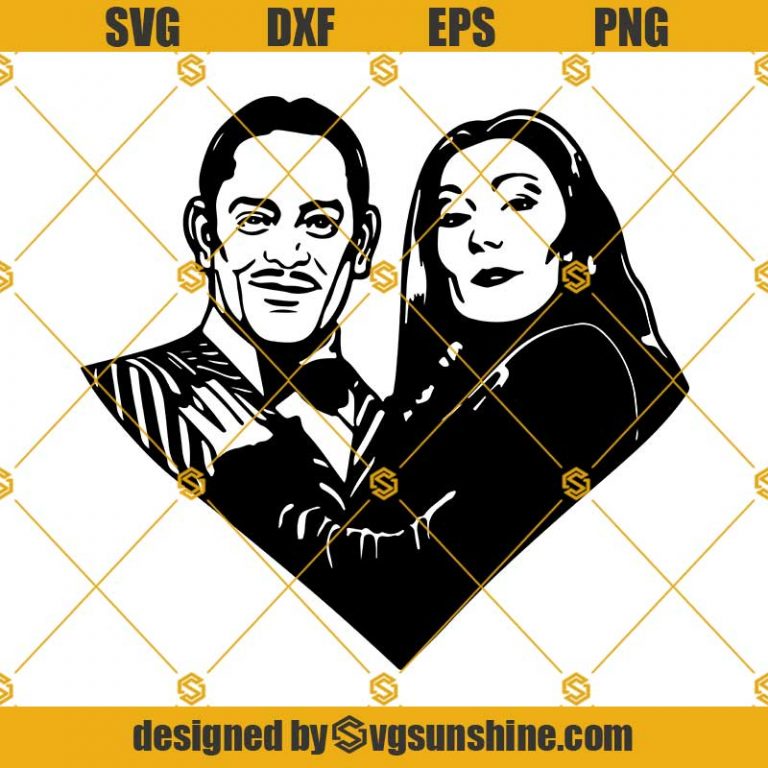 Morticia Gomez SVG, The Addams Family SVG, Gothic Horror SVG
