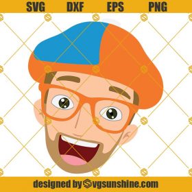 Blippi SVG Digital Download, Blippi Cricut, Blippi Clipart, Kids Shows SVG