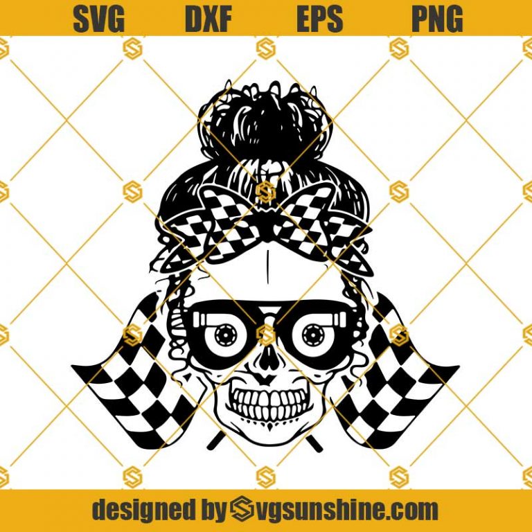 Moto Mom Life Racing Flag Svg, Moto Mom Svg, Mom Life Racing Svg