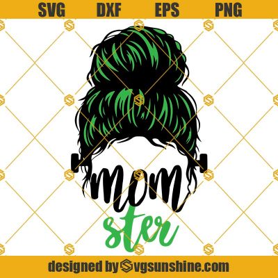 Momster SVG Sublimation Download, Mom of Monsters Svg