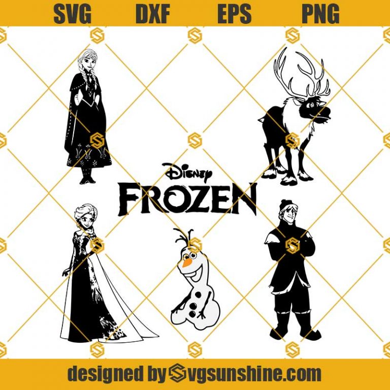 Frozen Elsa And Anna SVG, Frozen SVG, Disneyland Ears SVG, Disney ...